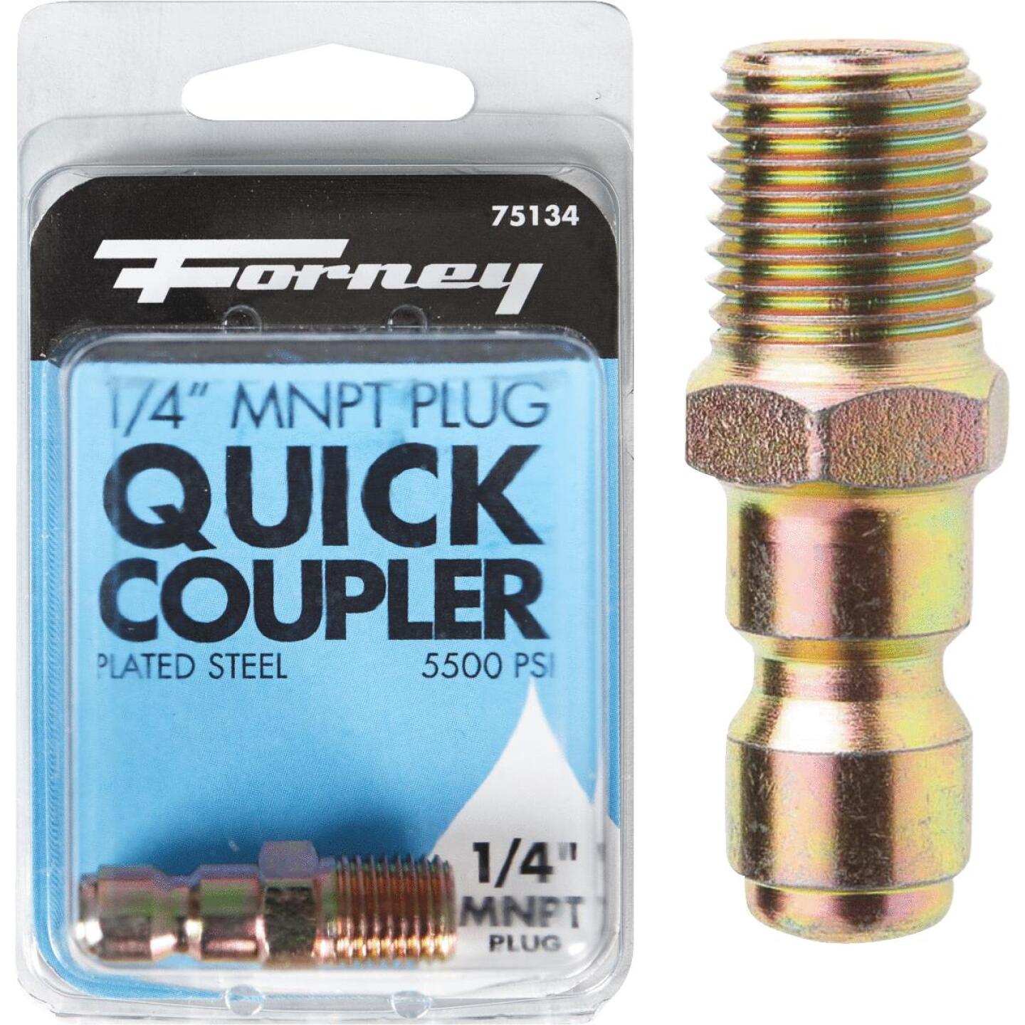 Forney 1/4 In. Male Quick Connect Pressure Washer Plug - East Flat Rock ...